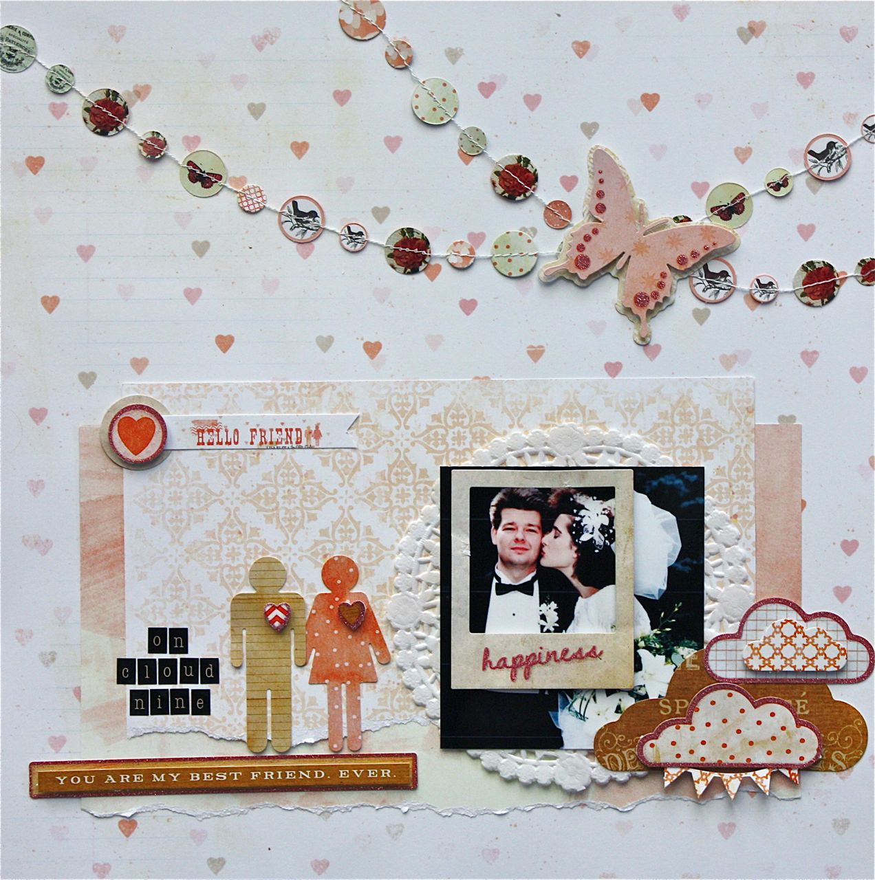 Glitz Design "Hello Friend" – Kelly Creates