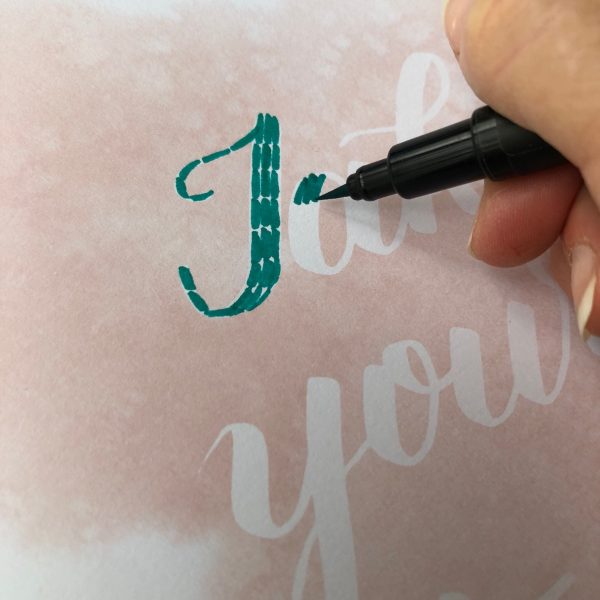 The Beauty of Lettering Quote Pad & Faux Embroidery Technique – Kelly ...