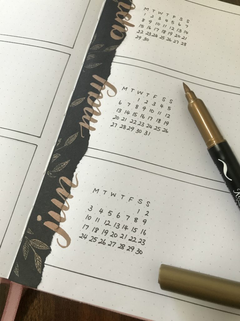 Creating a Future Log in your Journal – Kelly Creates