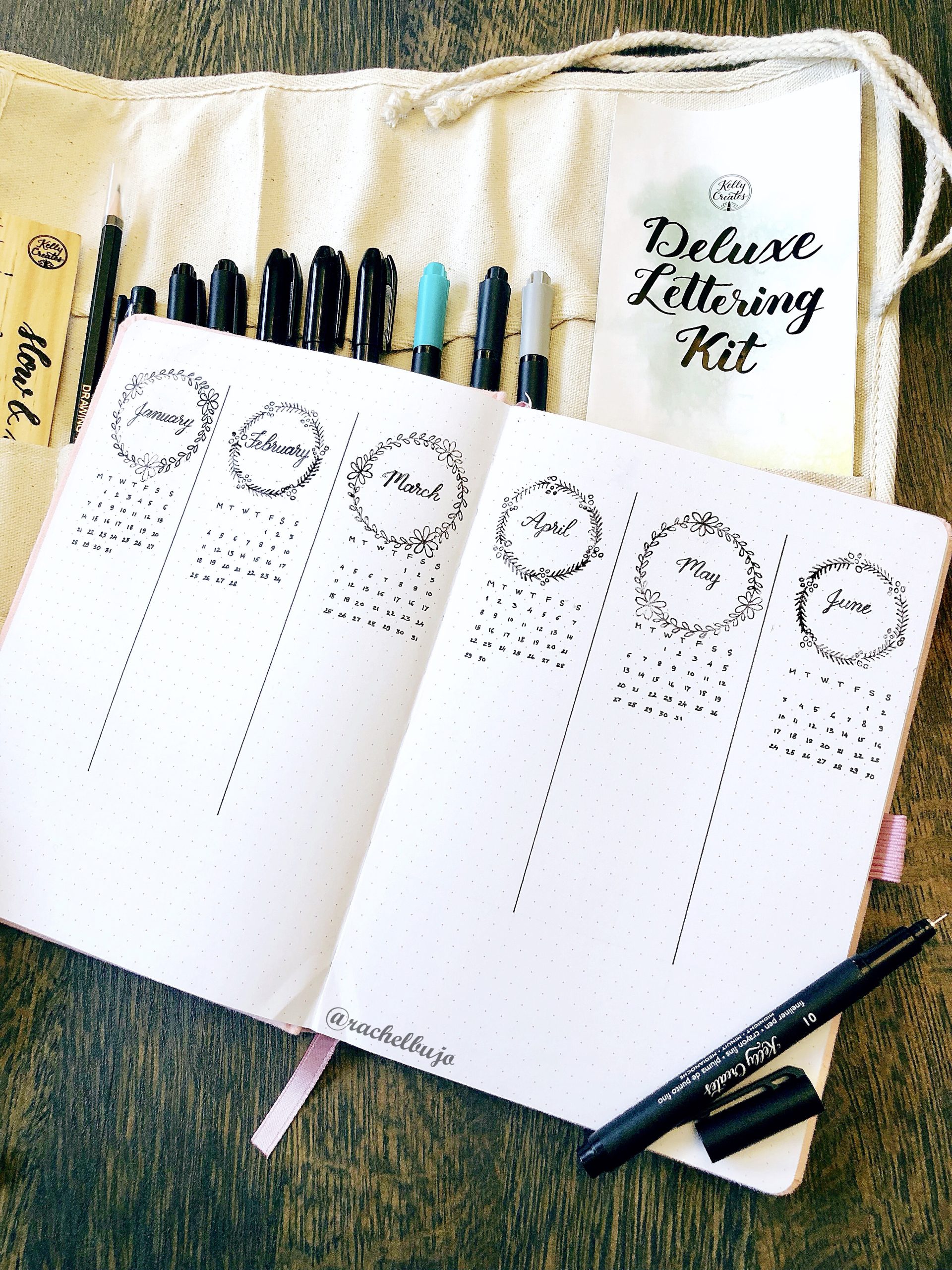 Get Organized with a Future Log in Your Journal – Kelly Creates