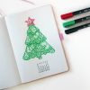 Festive December Monthly Journal Cover Page – Kelly Creates