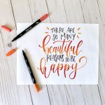 How to Design a Hand Lettered Quote – Kelly Creates