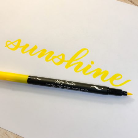 Sunshine Lettering With Our New Designer – Kelly Creates