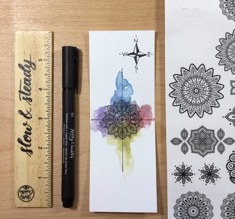 Easy DIY Watercolor Bookmarks – Kelly Creates
