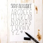 Mix Hand Lettering Styles in a Quote – Kelly Creates