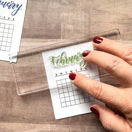 Simple DIY Desktop Calendar – Kelly Creates