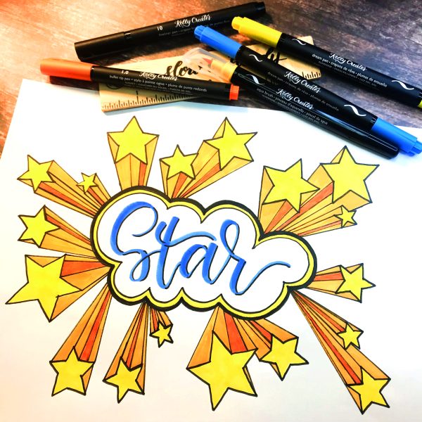 3D Rockstar Lettering For Our Frontline Heroes – Kelly Creates