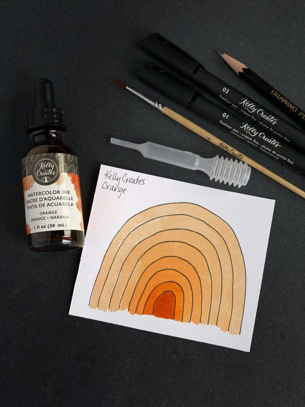 How to Paint Creative Watercolour Swatches – Kelly Creates