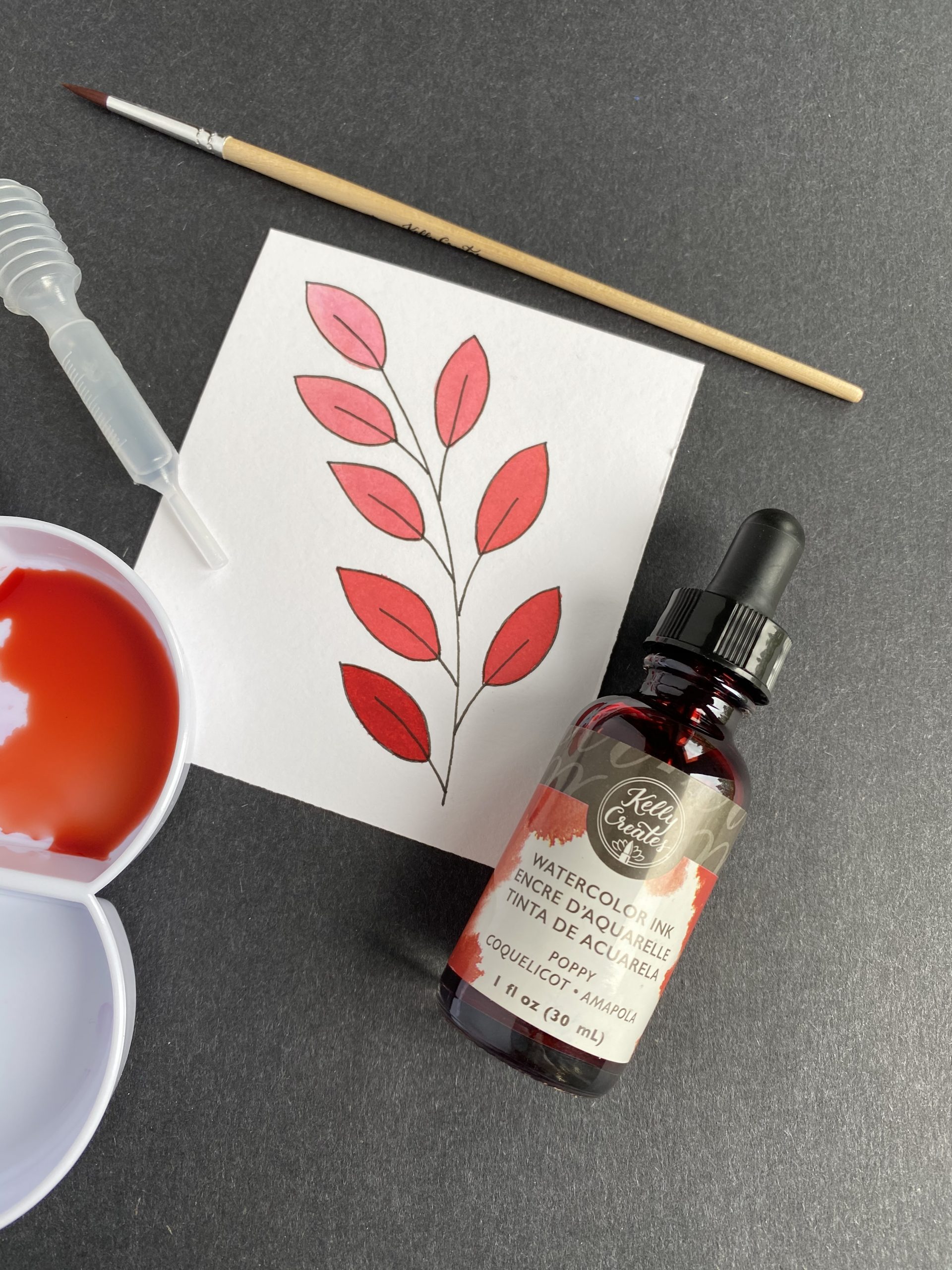How to Paint Creative Watercolour Swatches – Kelly Creates