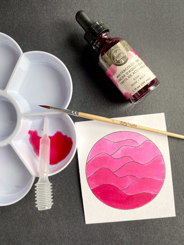 How to Paint Creative Watercolour Swatches – Kelly Creates