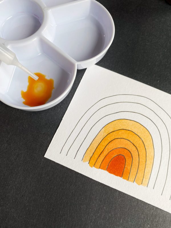 How to Paint Creative Watercolour Swatches – Kelly Creates