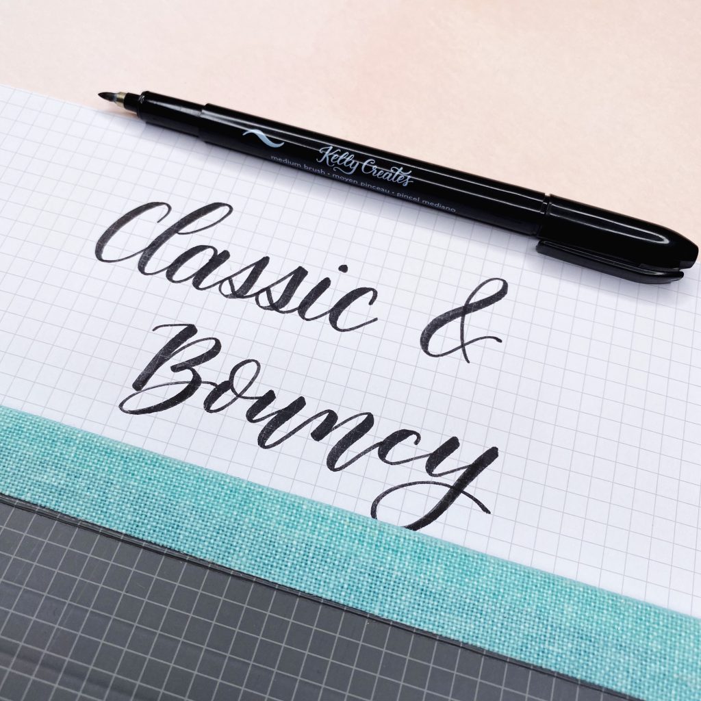 Learn Brush Lettering – Kelly Creates