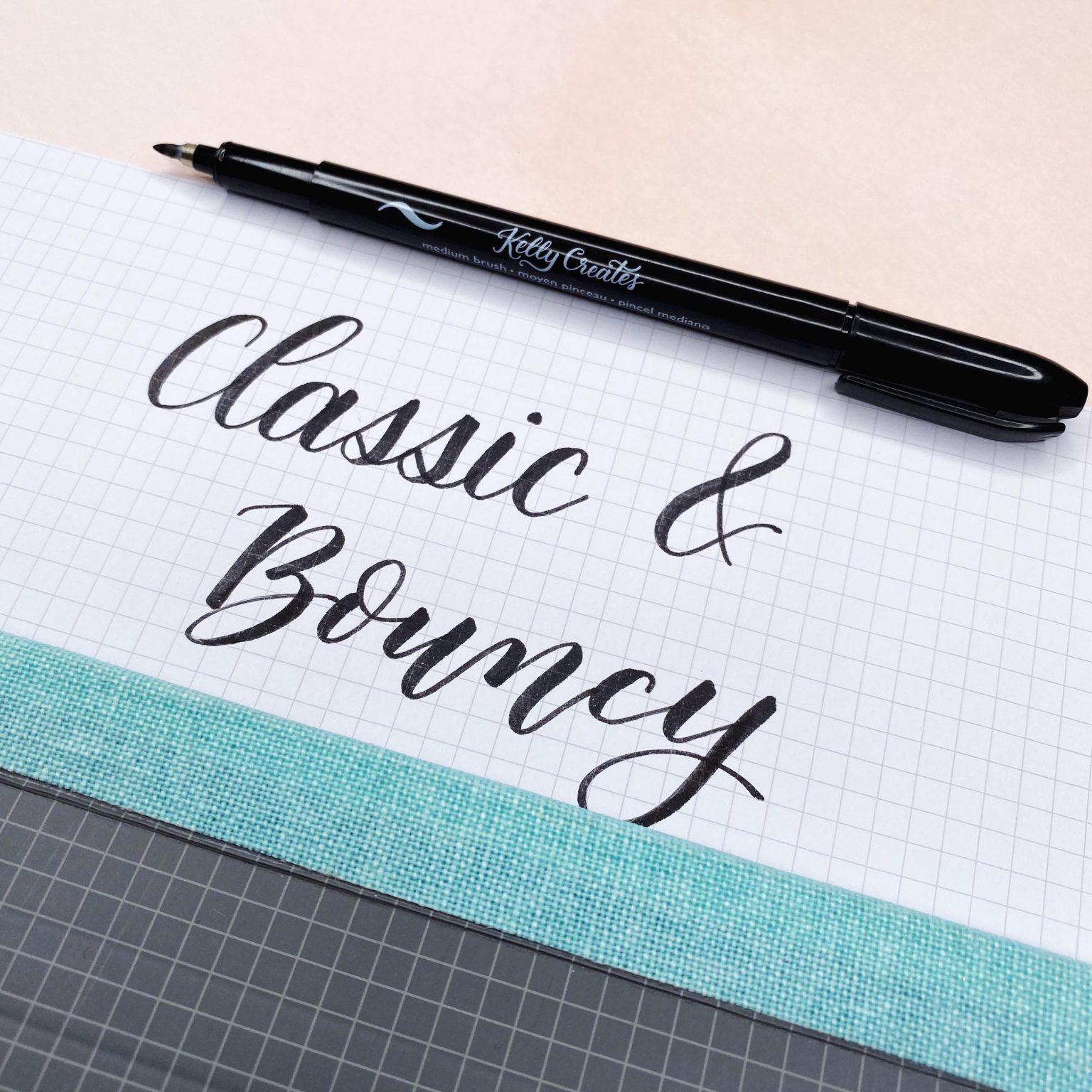 Learn Brush Lettering – Kelly Creates