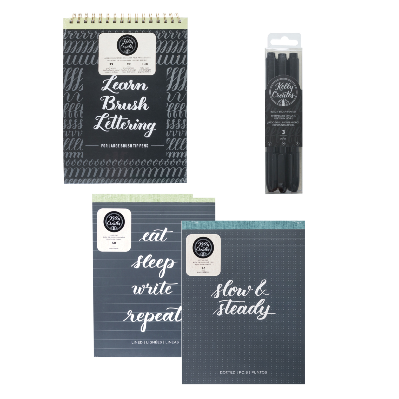 Learn Brush Lettering – Kelly Creates