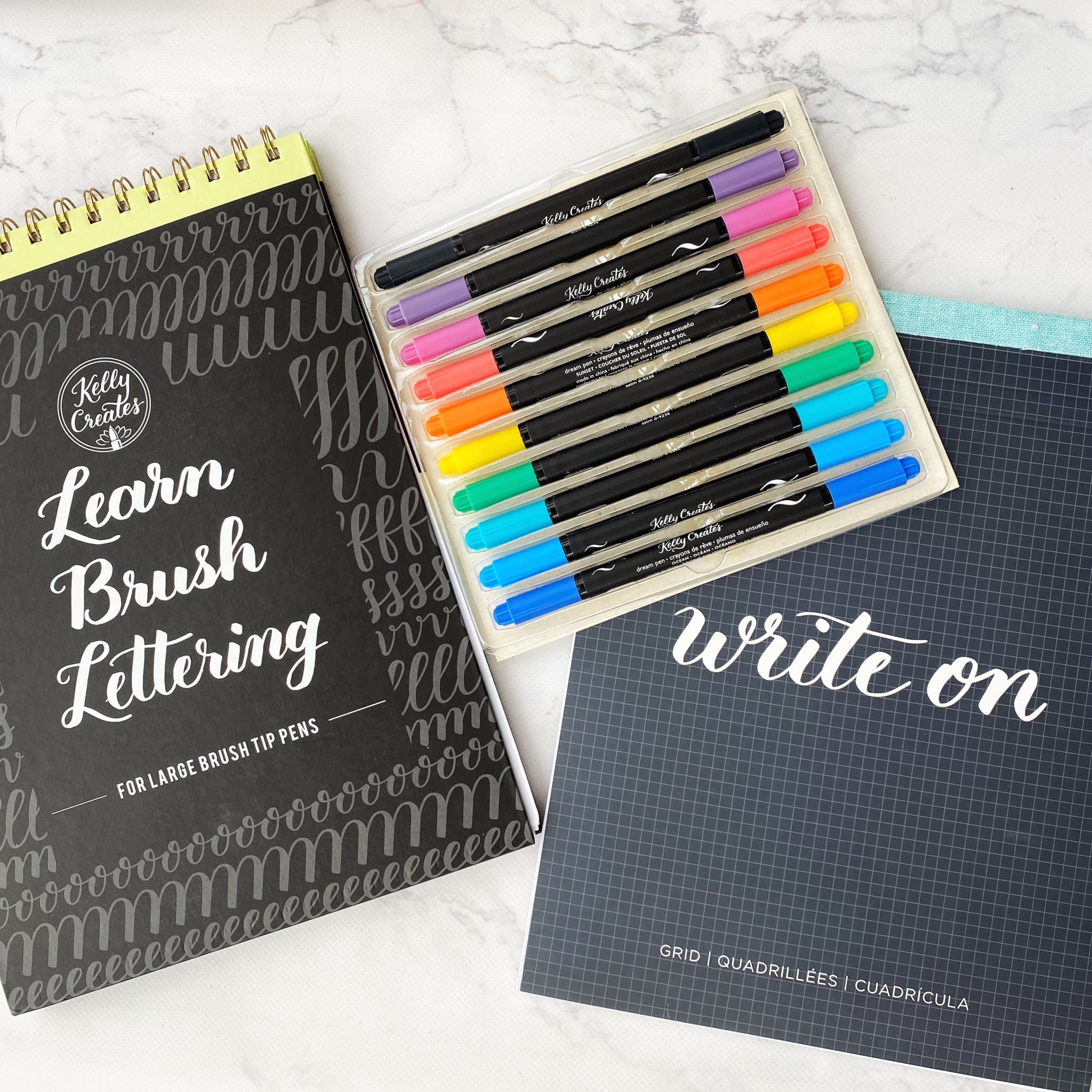 Learn Brush Lettering – Kelly Creates