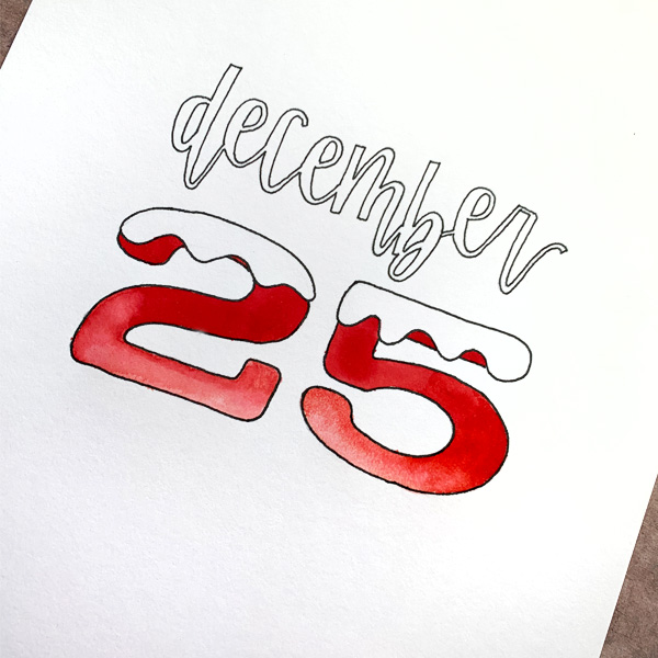 Tartan Lettering Holiday Home Decor DIY – Kelly Creates