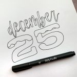 Tartan Lettering Holiday Home Decor DIY – Kelly Creates