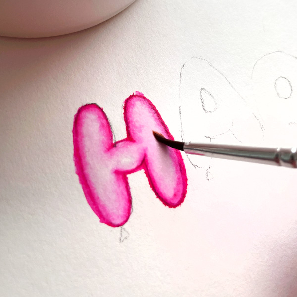 Super Cute Balloon Lettering Tutorial & Cards – Kelly Creates