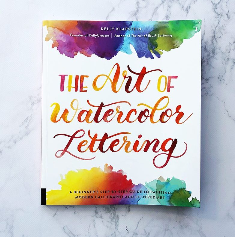 Watercolour Wednesday – Inspirational Lettering Freebie – Kelly Creates