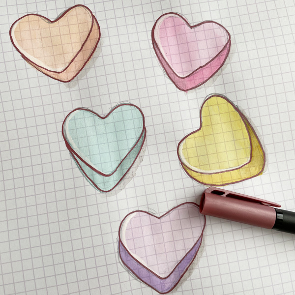 Candy Hearts Valentine’s Day Tutorial – Kelly Creates