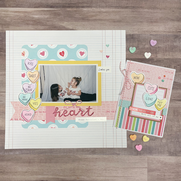 Candy Hearts Valentine’s Day Tutorial – Kelly Creates