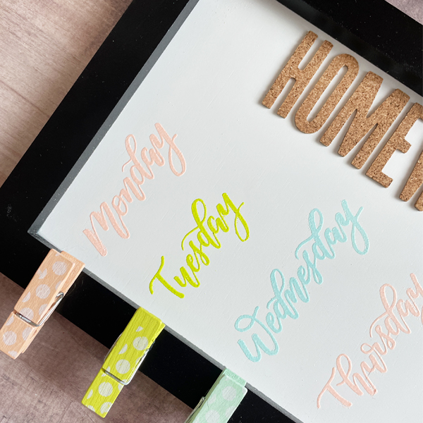 Back to School – DIY Homework Helper – Kelly Creates