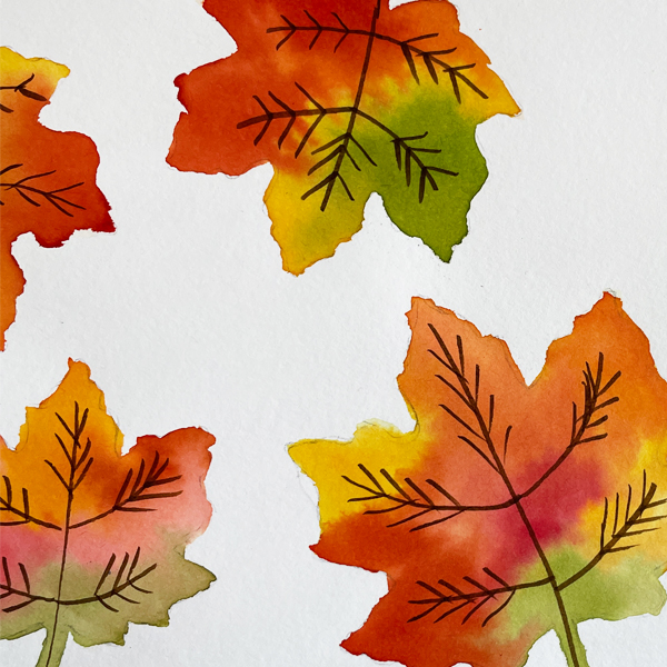 A Leafy Watercolour Tutorial – Kelly Creates