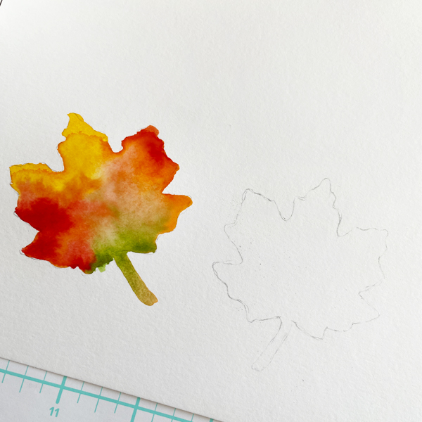 A Leafy Watercolour Tutorial – Kelly Creates