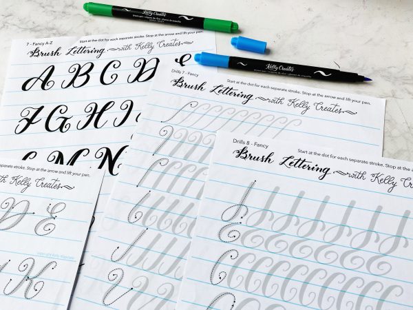 Magic Monday – Print Your Free Lettering Worksheet! – Kelly Creates