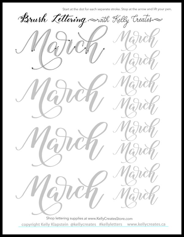February Newsletter & Printable Freebie – Kelly Creates