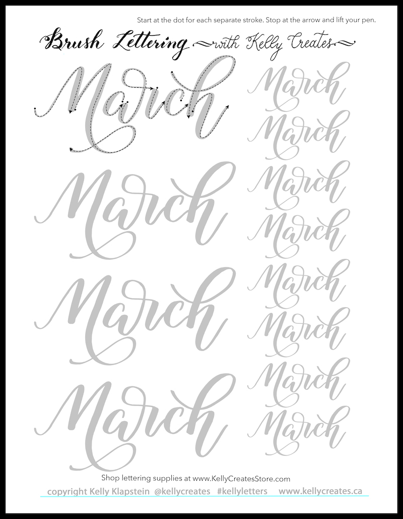 February Newsletter & Printable Freebie – Kelly Creates