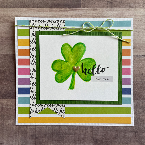 Make Shamrock Cards for St. Patrick’s Day – Kelly Creates